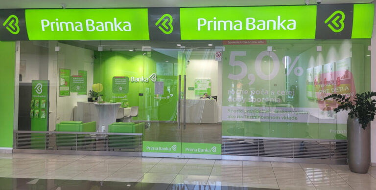 PRIMA BANKA – ARKADIA TRNAVA